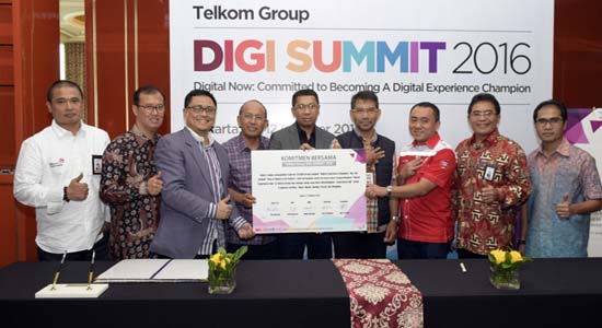 Gairah Telkom group garap bisnis digital