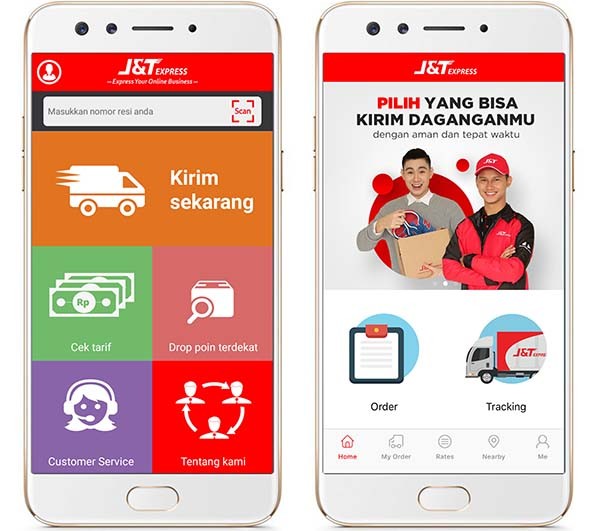 J&T Express segarkan aplikasi