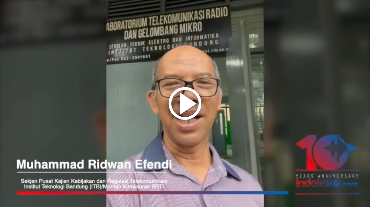 Ucapan HUT, Sekjen Pusat Kajian dan Regulasi Telekomunikasi ITB ...